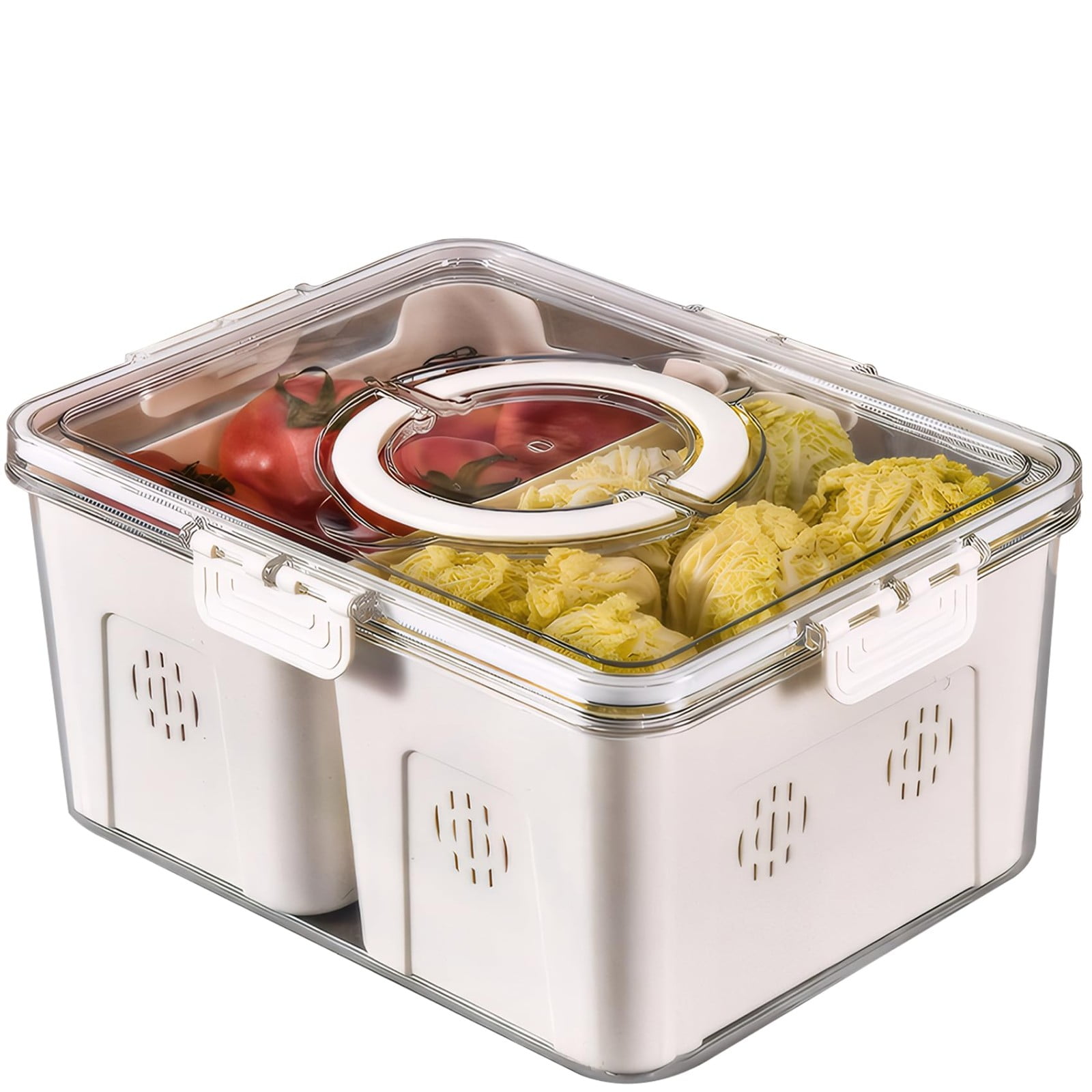 Food StoragePortable Picnic Parties Fruit Tray Fridge Food Veggie ...