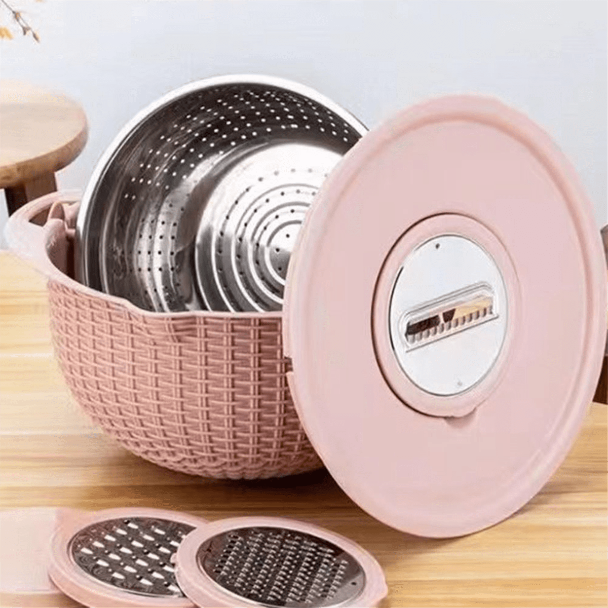 Food Strainers and Colanders Pasta Strainer Rice Strainer Fruit Cleaner ...
