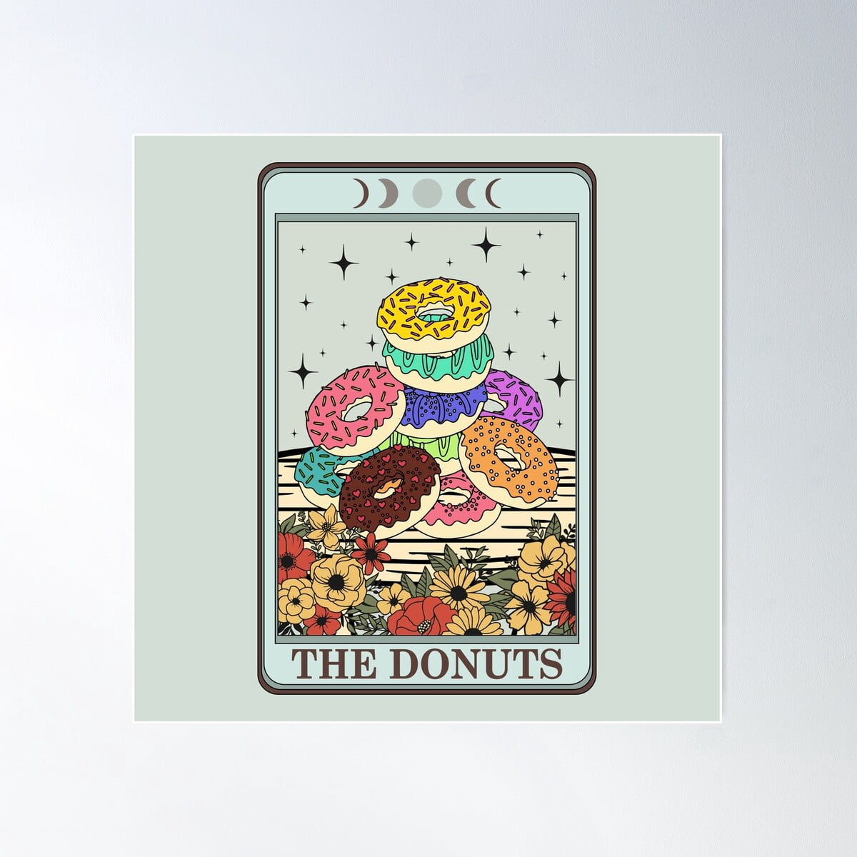 Food Tarot Card The Donuts | Modern Tarot, Tarot Memes, Pastel Tarot ...