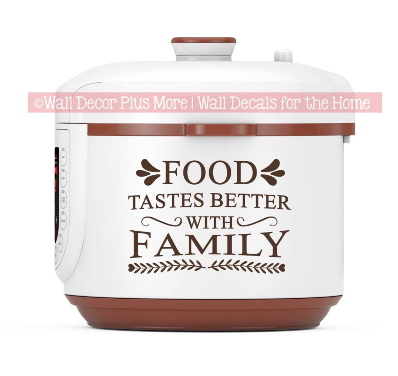 Food Tastes Better With Family Baking Appliance Mixing Machine Stickers ...