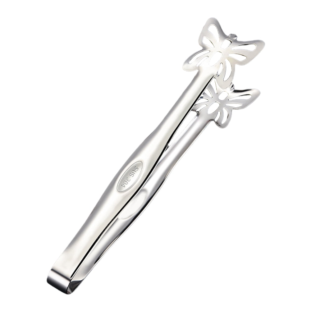Food Tong Grill Tong Butterfly Head Serving Tong Food Clamper Stainless ...