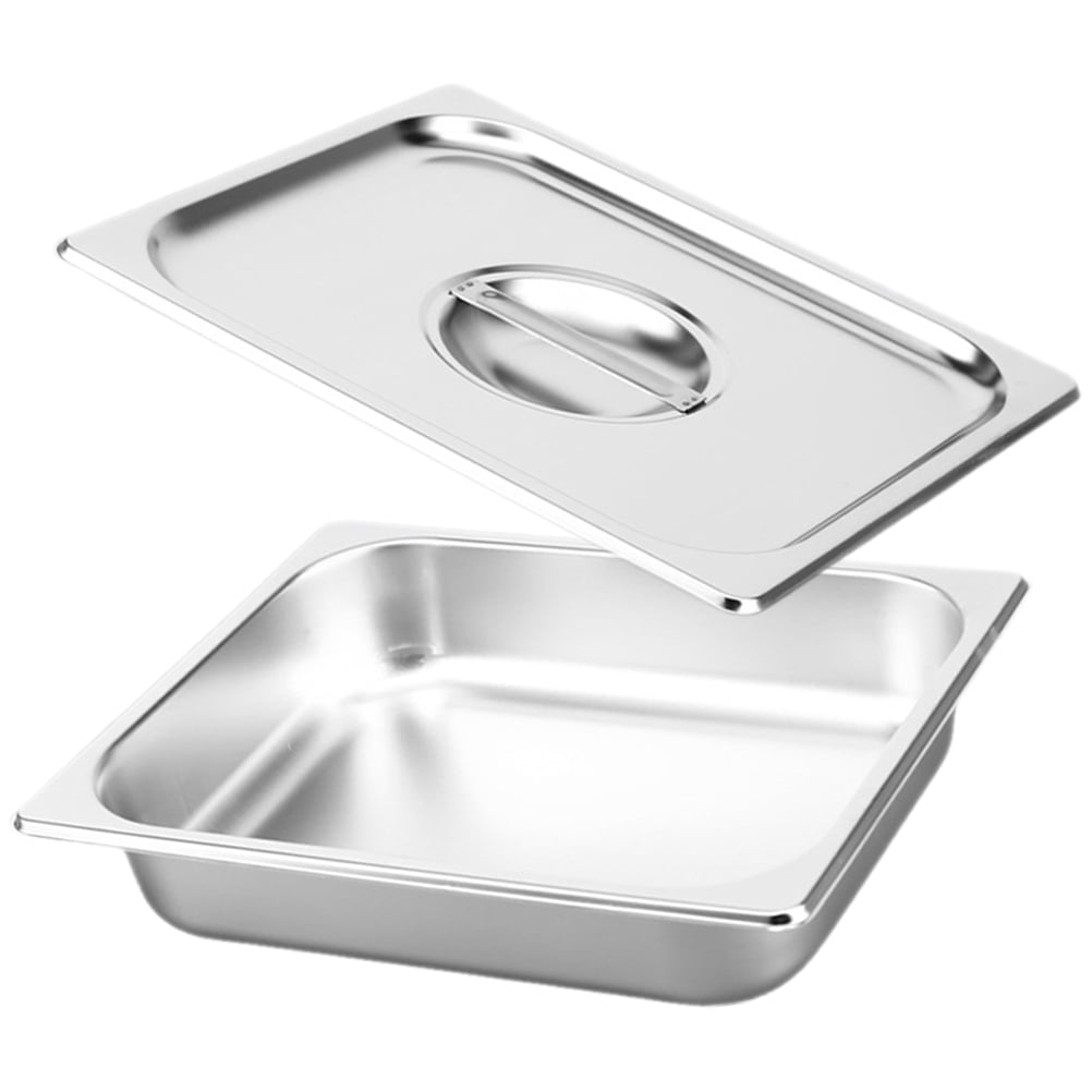 Food Tray Bread Pan Buffet Server Dish Food Pan with Lid Buffet Tray ...