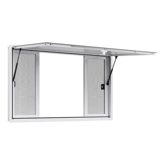 Food Truck Service Window 60x36in - Concession Stand Awning - Aluminum ...