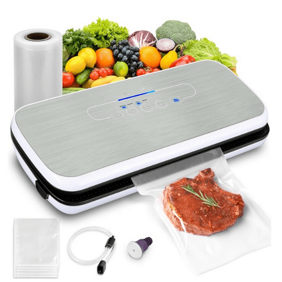 Food Vacuum Sealer Machine - Automatic Air Sealing System for Dry ...