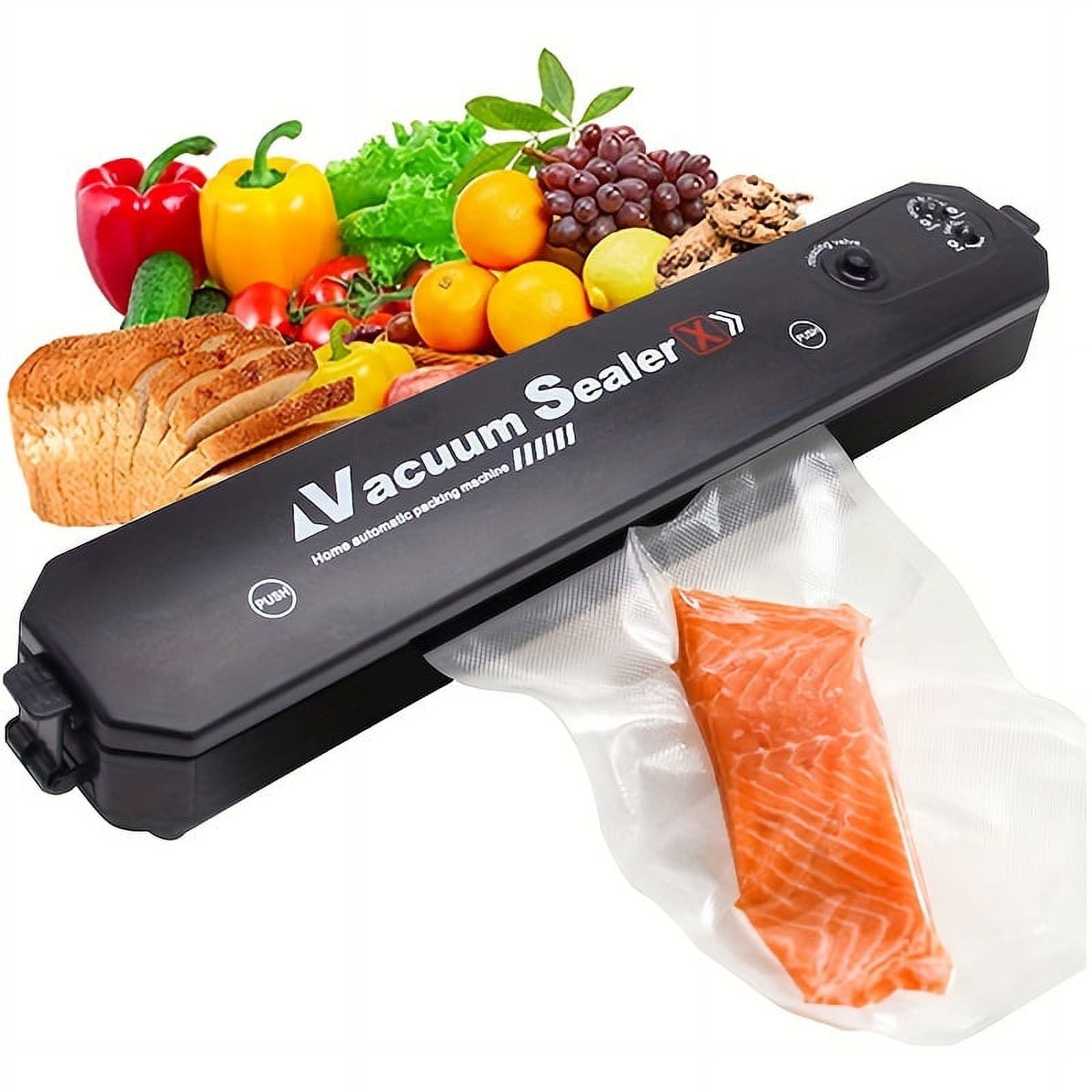 Food Vacuum Sealer Machine Vacuum Sealer Automatic Air Sealing System ...