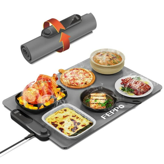 Food Warming Mat, Food Warmers for Parties Buffet, Fast Full-Surface ...