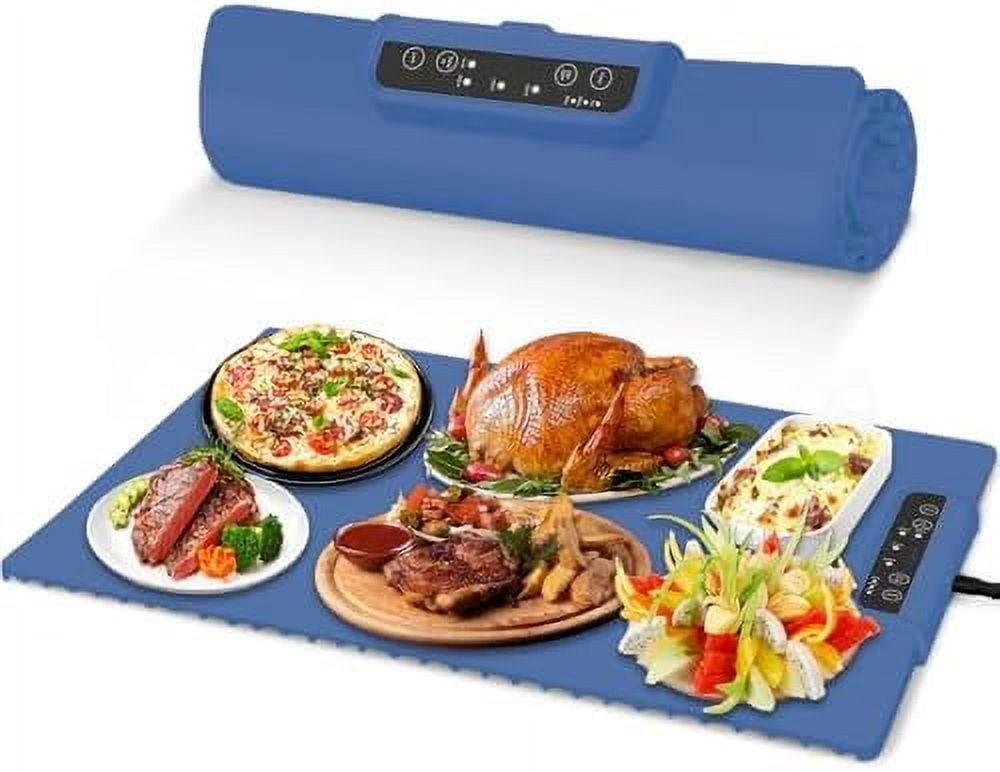 Food Warming Mats for Countertop, Silicone Warming Mat for Food, Full ...