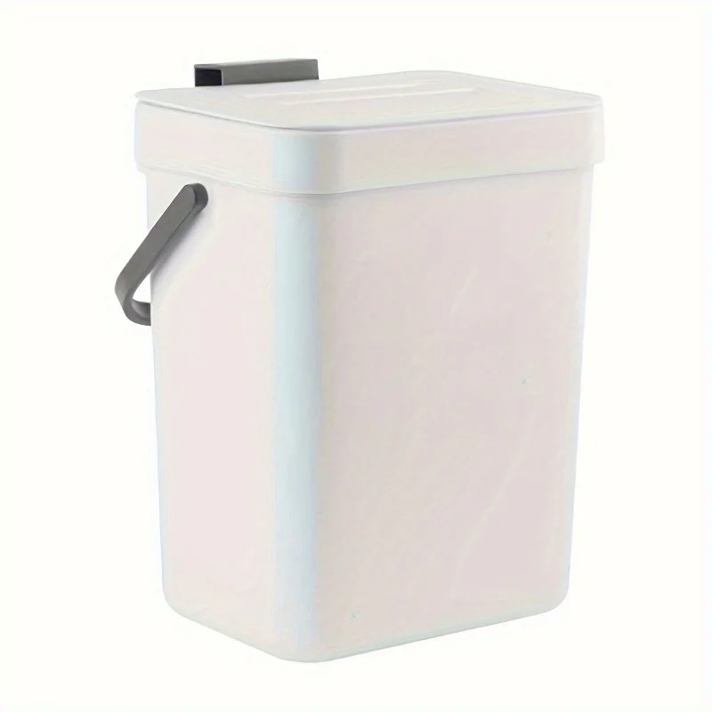 Food Waste Basket Bin for Kitchen, Small Countertop Compost Bin with ...