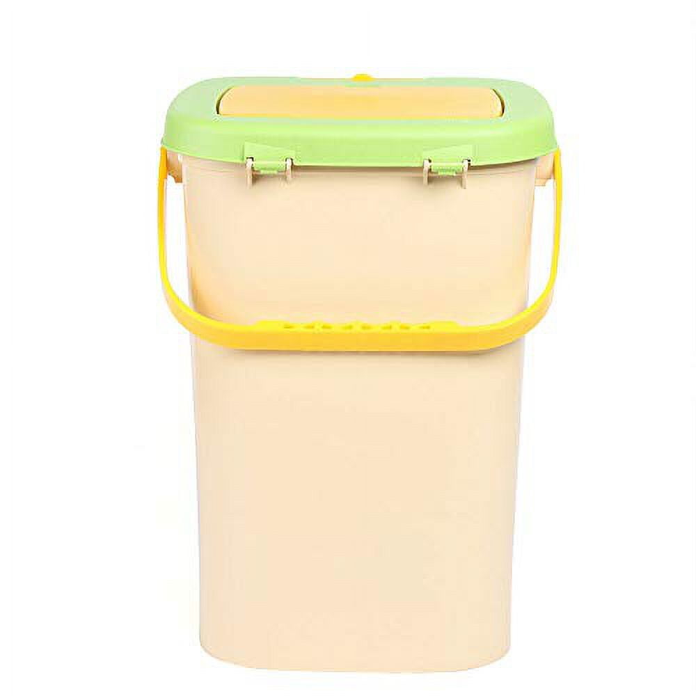 Food Waste Compost Bin, 21L Bokashi Bucket Kitchen Food Waste Bucket ...