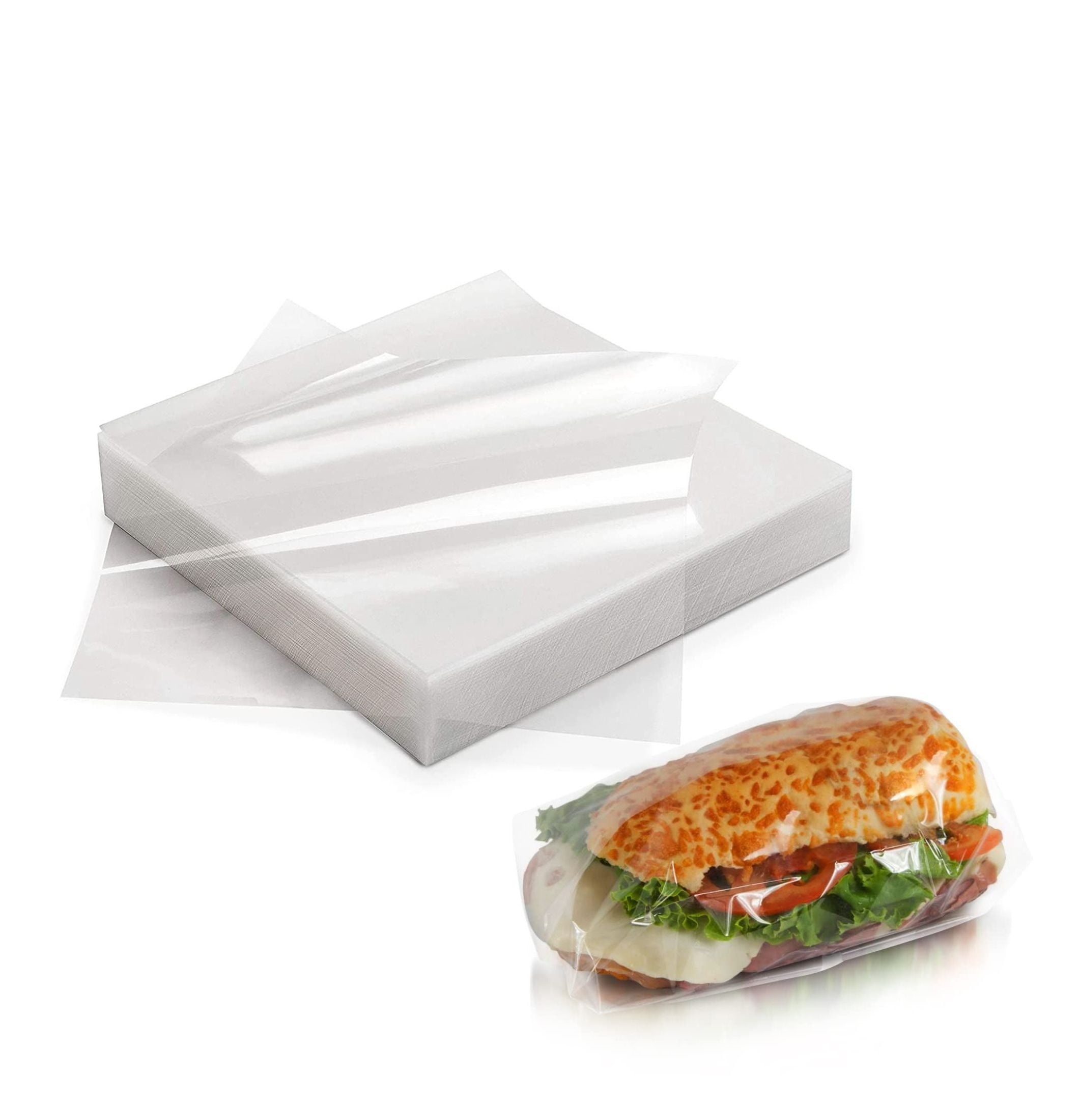 Food Wrap Sheets 20x20 - 1000 Count - USDA Approved Plastic Deli ...