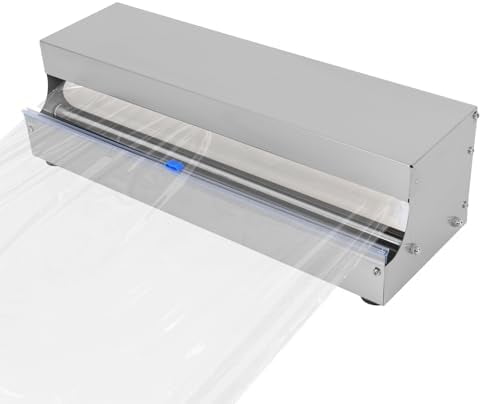 Food Wrapping Machine, Manual Stainless Steel Food Wrap Film Dispenser ...