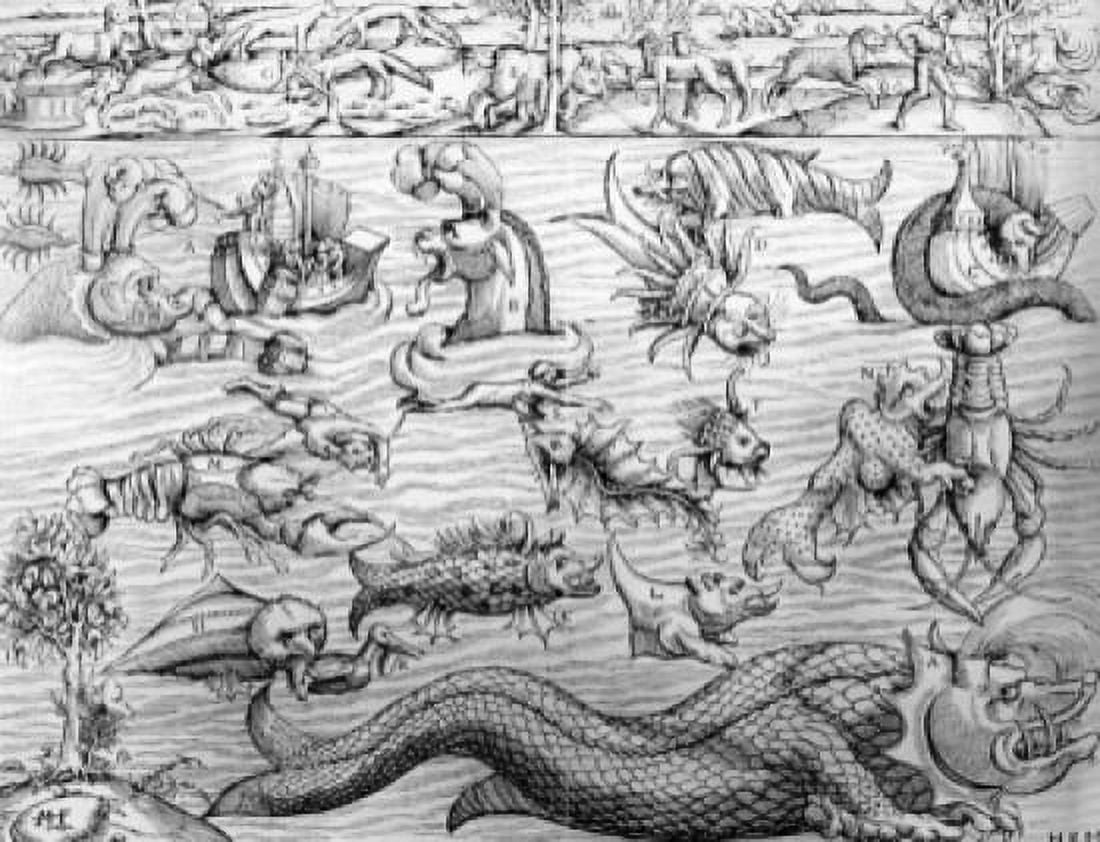 Food for Fear, Sea Serpents to Hell Bombs, Mythological Creatures by ...