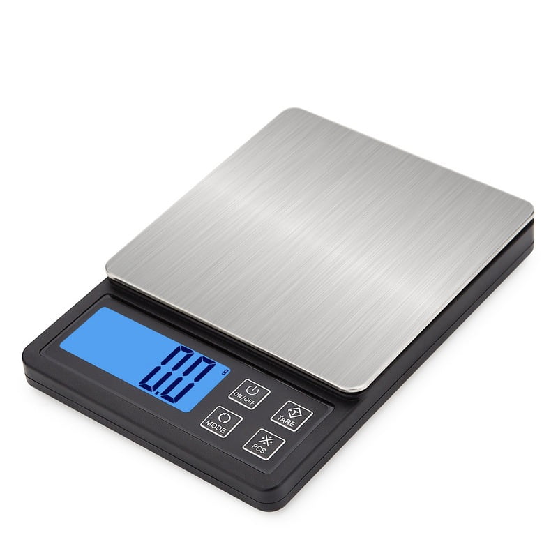 Food scale with 0.1g/0.001oz High Precision, 3kg/11lb Bakery Scale with ...