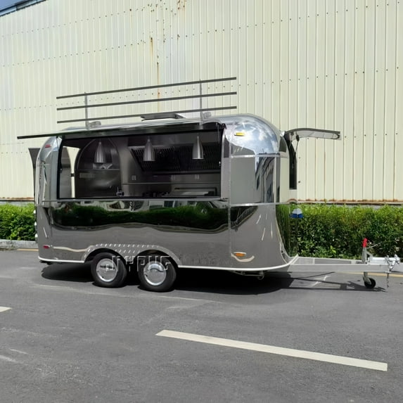 Food trailer Fully Equipped Food Truck for Selling on the Street ...