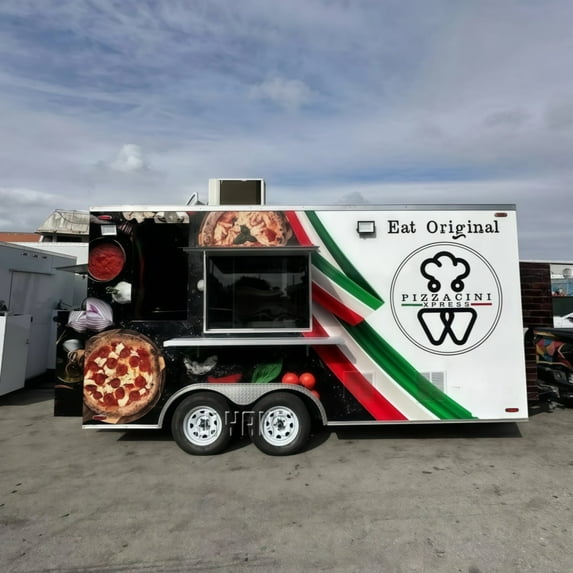 Food trailer Fully Equipped Food Truck for Selling on the Street ...