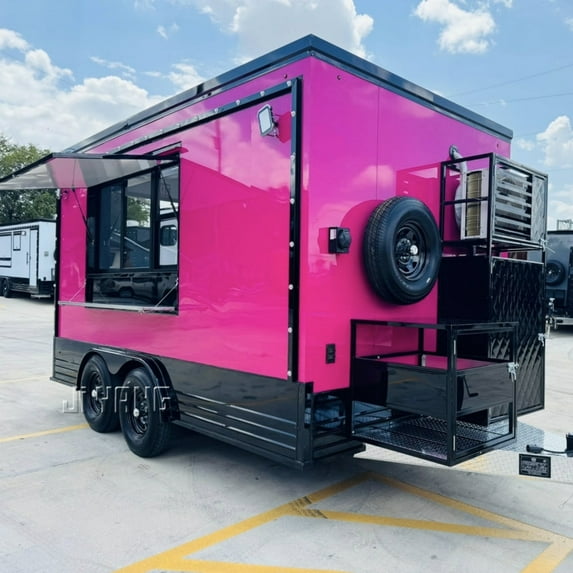 Food trailer Fully Equipped Food Truck for Selling on the Street ...