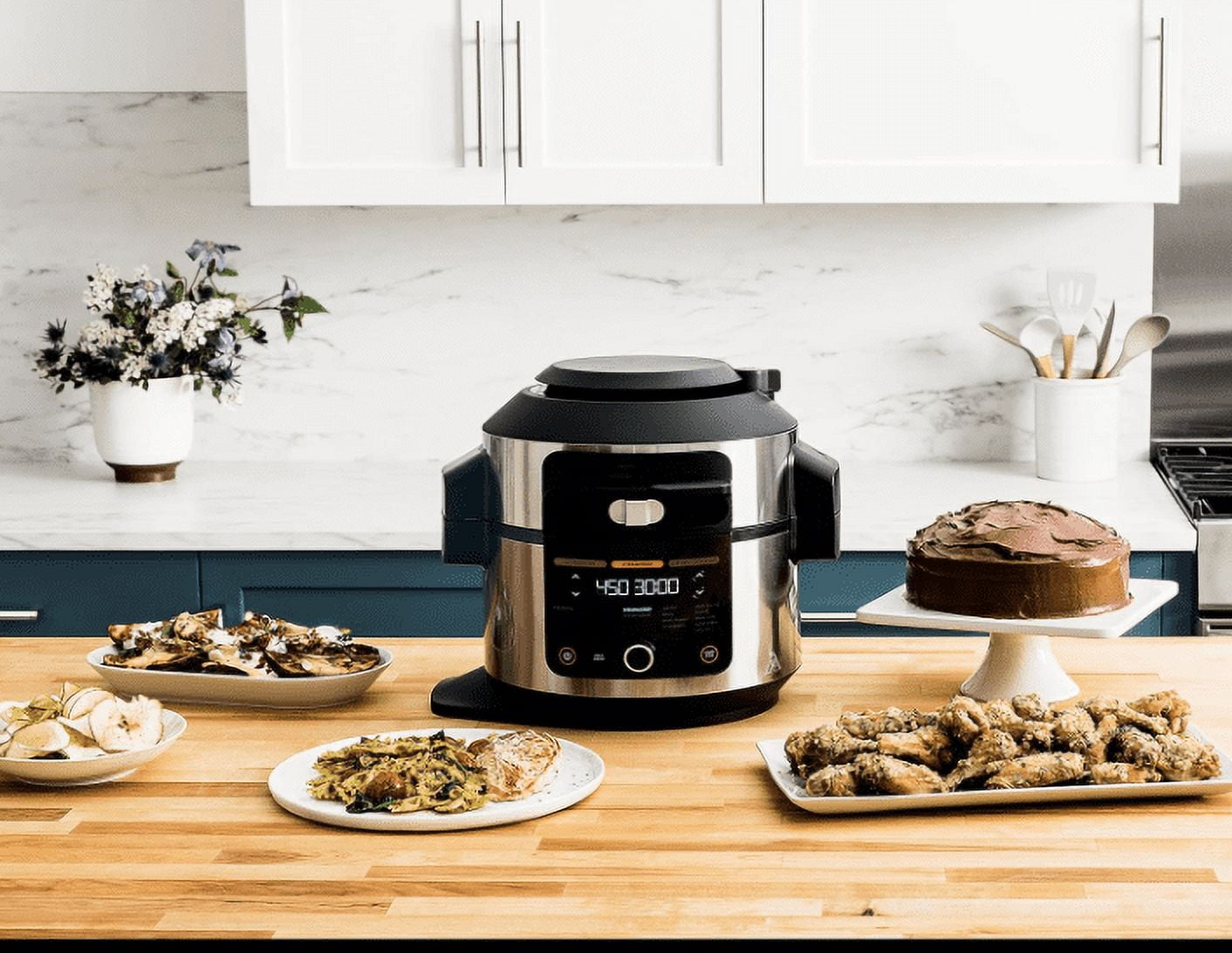 Ninja Foodi 13-in-1 6.5-qt. Smart Air Fryer & Multifunctional Pressure ...