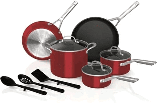 Foodi NeverStick 11-Piece Cookware Set, Guaranteed To Never Stick ...