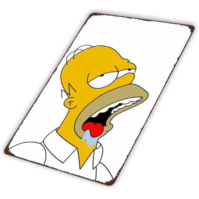 Foodie Homer Simpson Diamond Painting Kits for Adults,Cartoon 5D ...