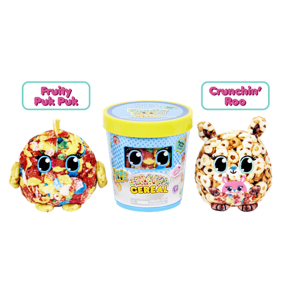 Foodie Roos - Snack-a-Roo Plush Cereal Edition - Surprise Squeezable ...