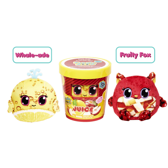 Foodie Roos - Snack-a-Roo Plush Juice Edition - Surprise Squeezable ...