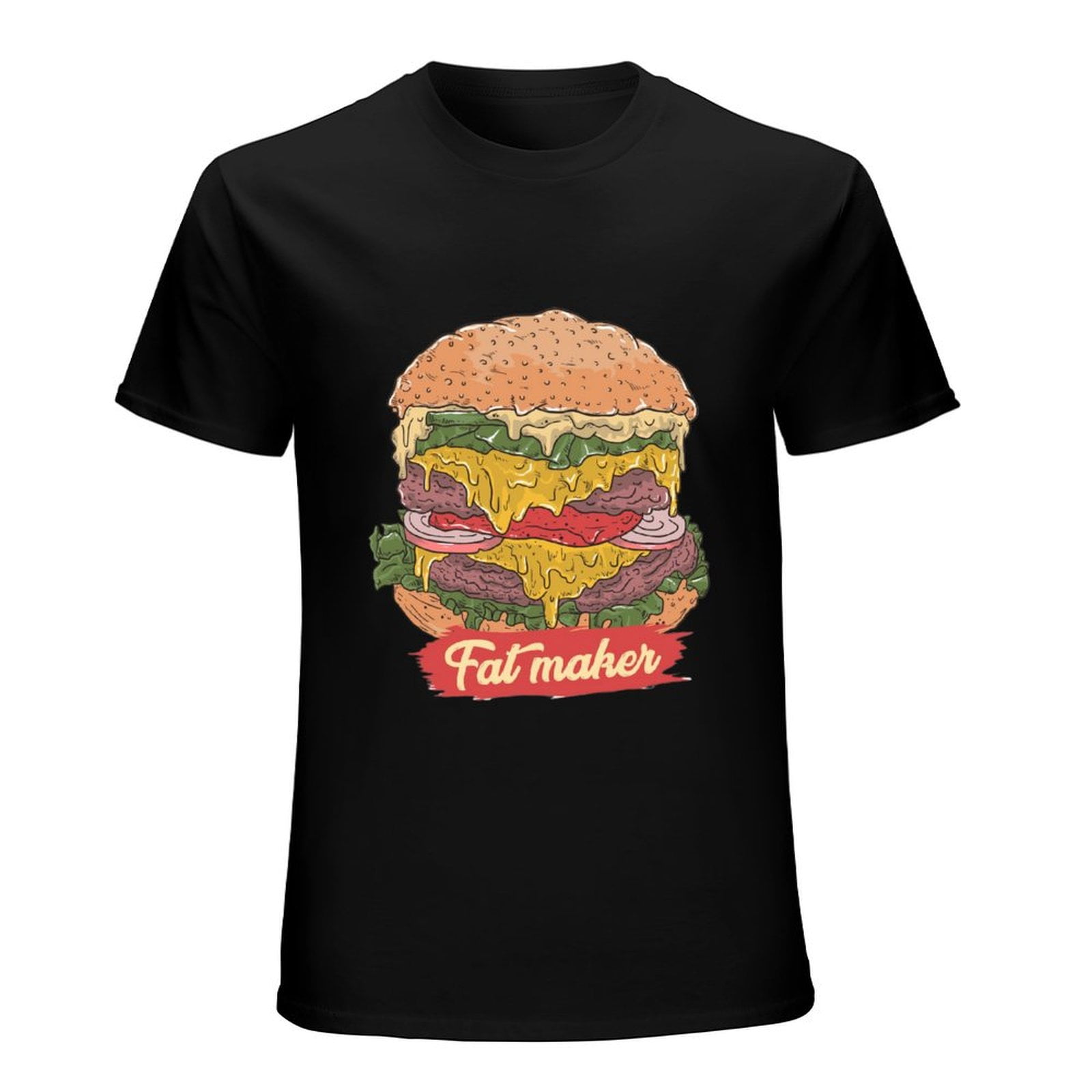 Foods Vector Editable Layer Food Lover's T-Shirt - Walmart.com