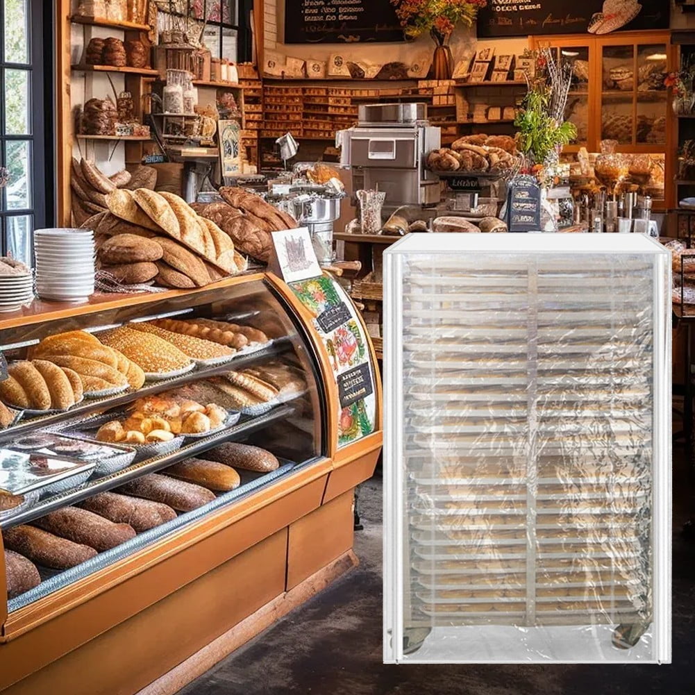 Foodservice Commercial-Grade Sheet Pan/Bun Pan Rack Cover, Pvc，10/20 ...