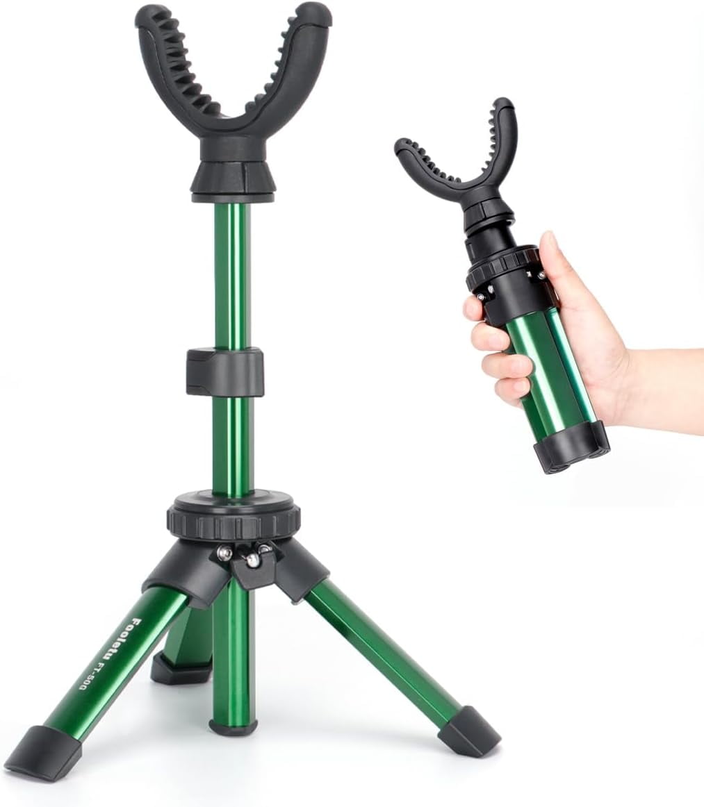 Fooletu Shooting Rest Tripod Portable Rifle Shooting Tripods 360 ...