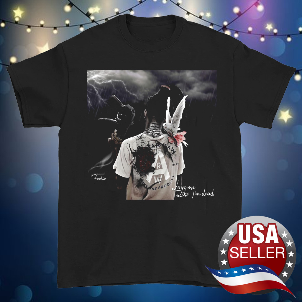 Foolio rapper love me NEW memory black T-shirt short sleeve S-5Xl ...