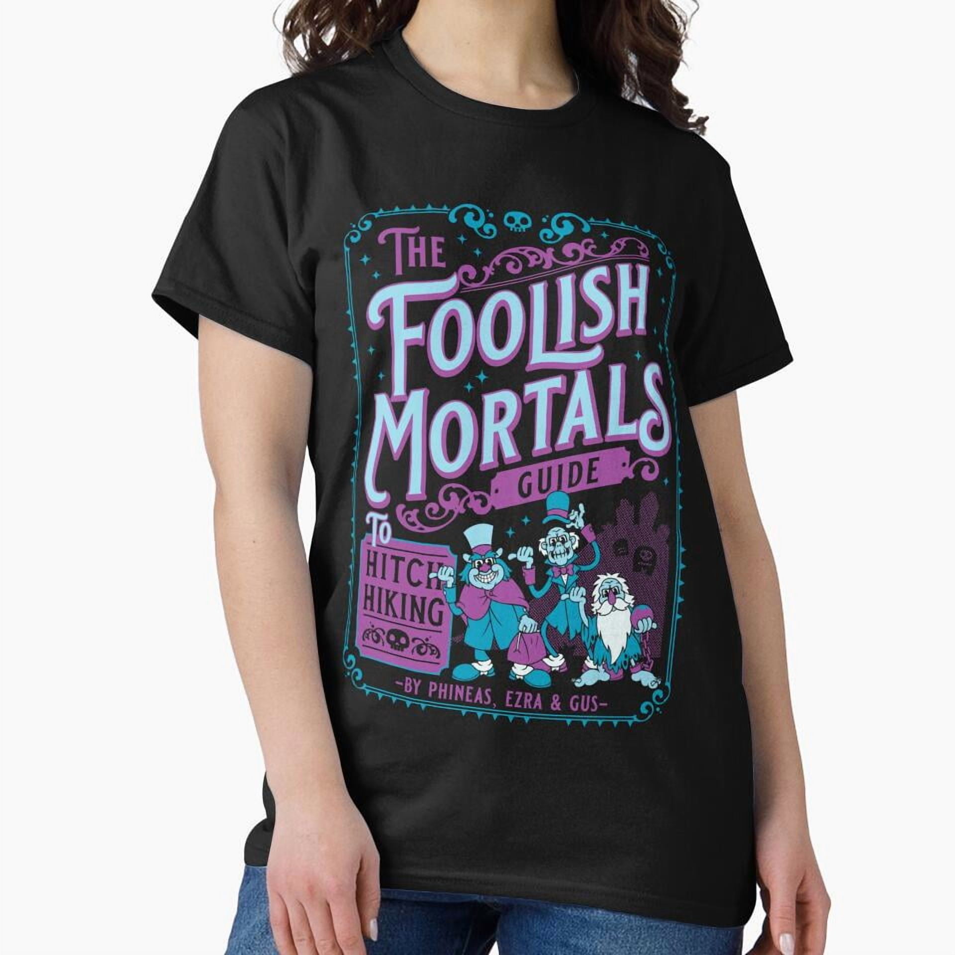 Foolish Mortals Hitchhikers Guide Vintage Cartoon H43189 T-Shirt, for ...