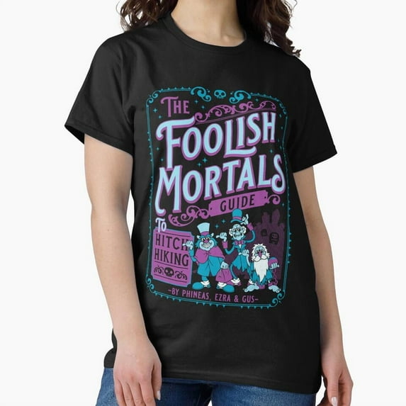 Foolish Mortals Hitchhikers Guide Vintage Cartoon H43189 Unisex T-Shirt ...