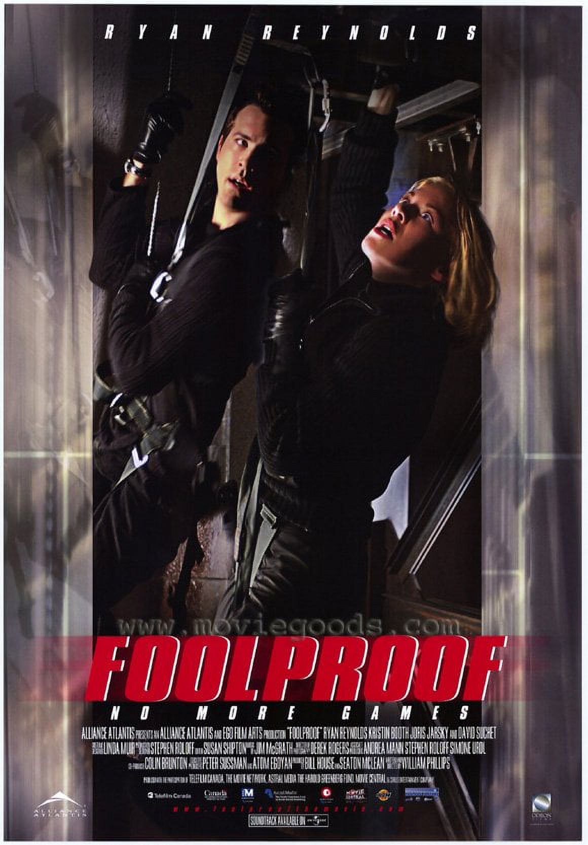 Foolproof - movie POSTER (Style A) (27" x 40") (2003) - Walmart.com