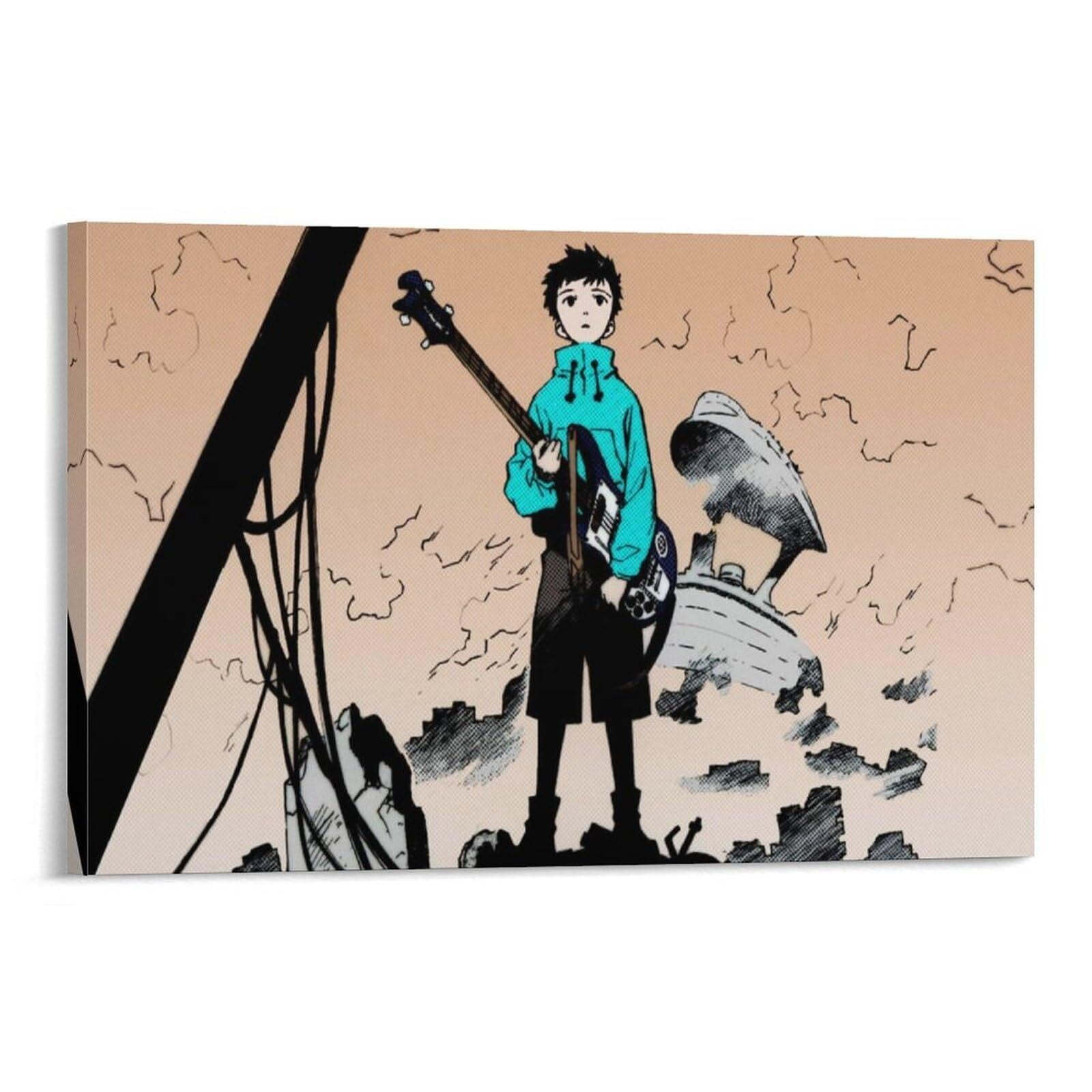 Fooly Cooly Anime Poster Canvas Wall Art Posters For Room Aesthetic And ...