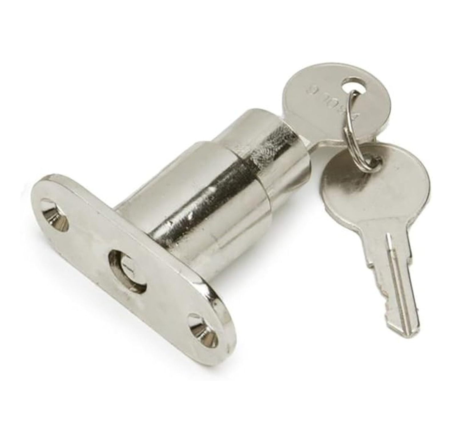 Foosball Cabinet Push Lock & Key Set - Replacement Lock for T-3000 ...
