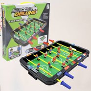 Costway Kids Mini Portable Kick Foosball Table 27in Soccer Game w/ 2 ...