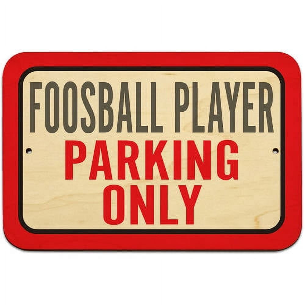 Foosball Player Parking Only Sign - Walmart.com