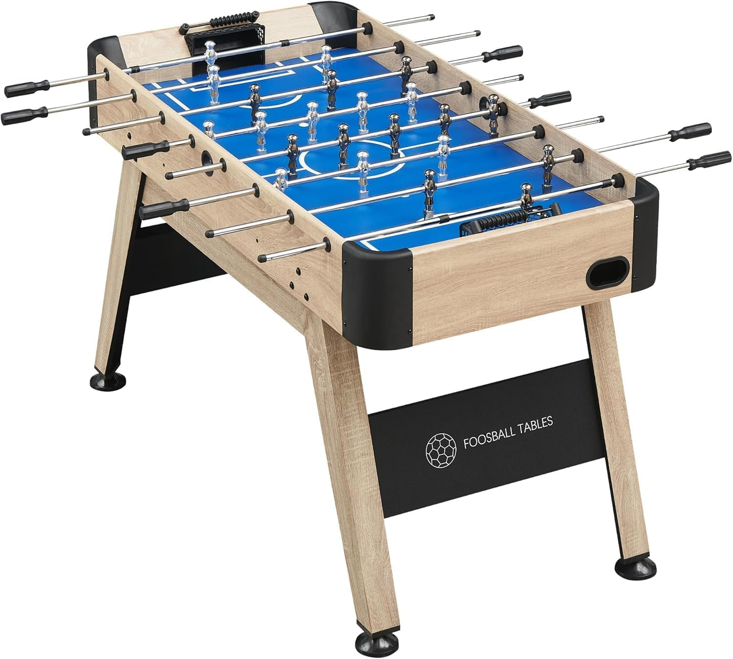 Foosball Table, 54 Inch Foosball Table Adult Size, 22 Electroplated ...