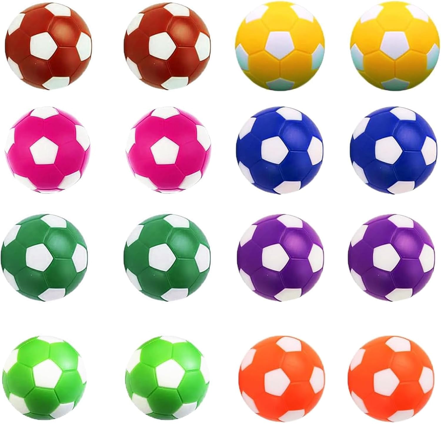 Foosball Table Balls 1.42 Inch Table Soccer Balls for Foosball Tabletop ...