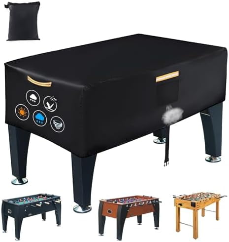 Foosball Table Cover,Heavy Duty 420D Foosball Table Covers Outdoor ...
