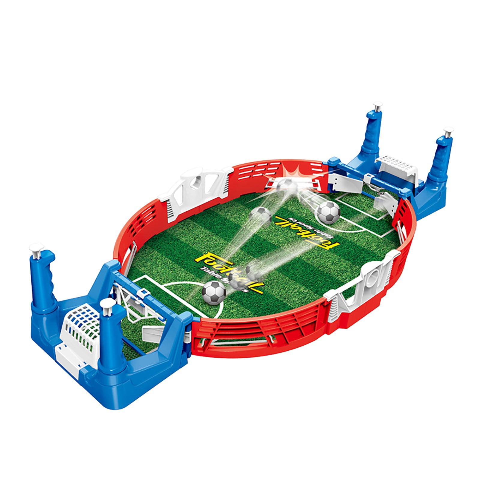 Foosball Table Mini Football Game Set Tabletop Sports Toy for Family ...