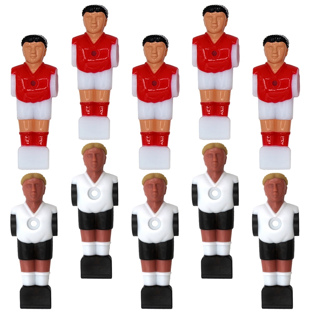 Foosball Machine Players for Decoration Assorted Color Plastic 10Pcs ...
