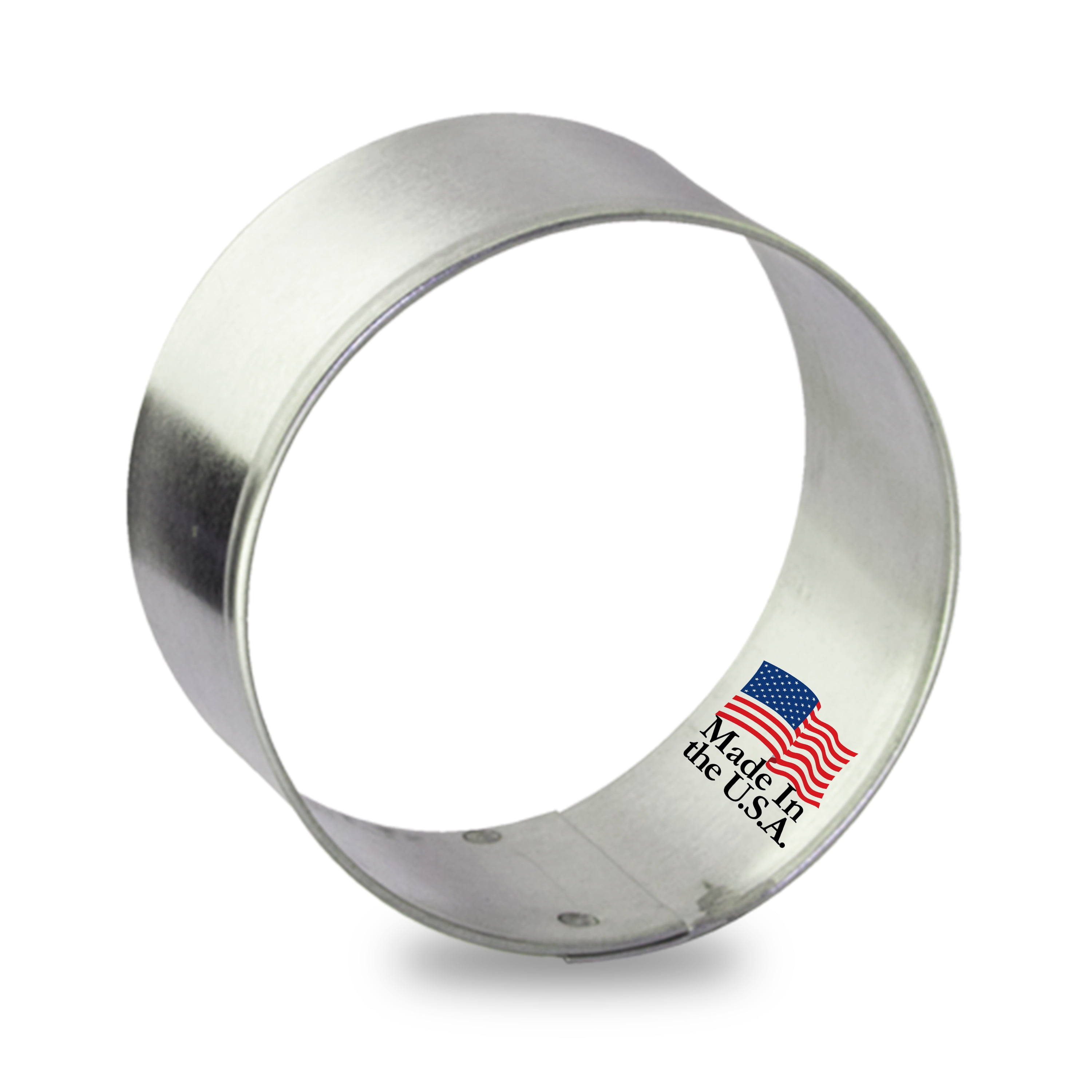 Foose Brand Round Cookie Cutter 2 in –Tin Plated Steel Cookie Cutters ...