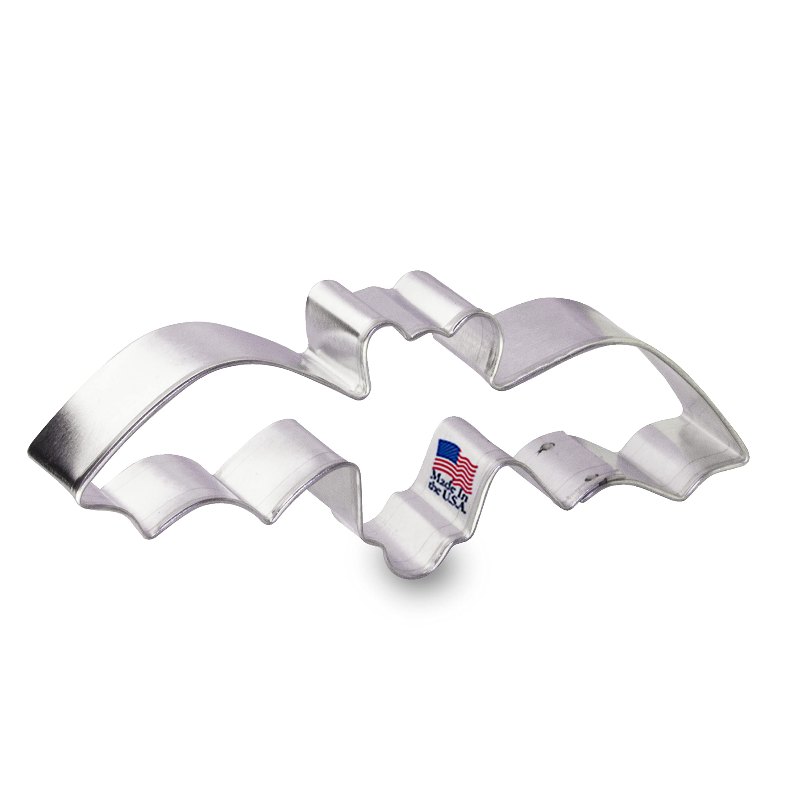 Foose Cookie Cutters - Bat Cookie Cutter 4.5 in - Tin Plate Steel ...