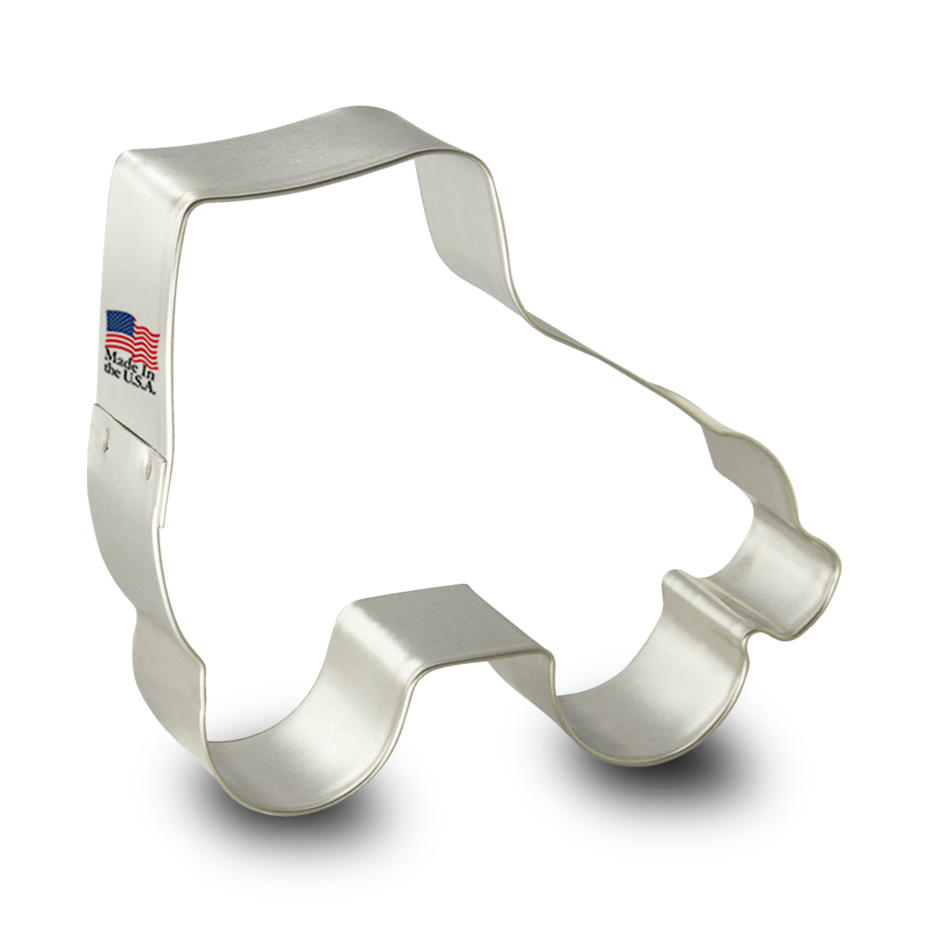 Foose Cookie Cutters Roller Skate Cookie Cutter 3.75 in, Tin Plate ...