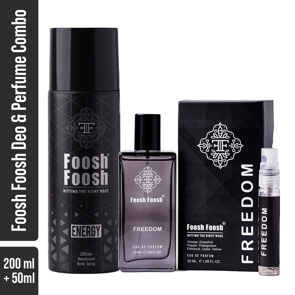 Foosh Foosh Deo & Perfume Combo For Men & Women | Energy Deodorant ...