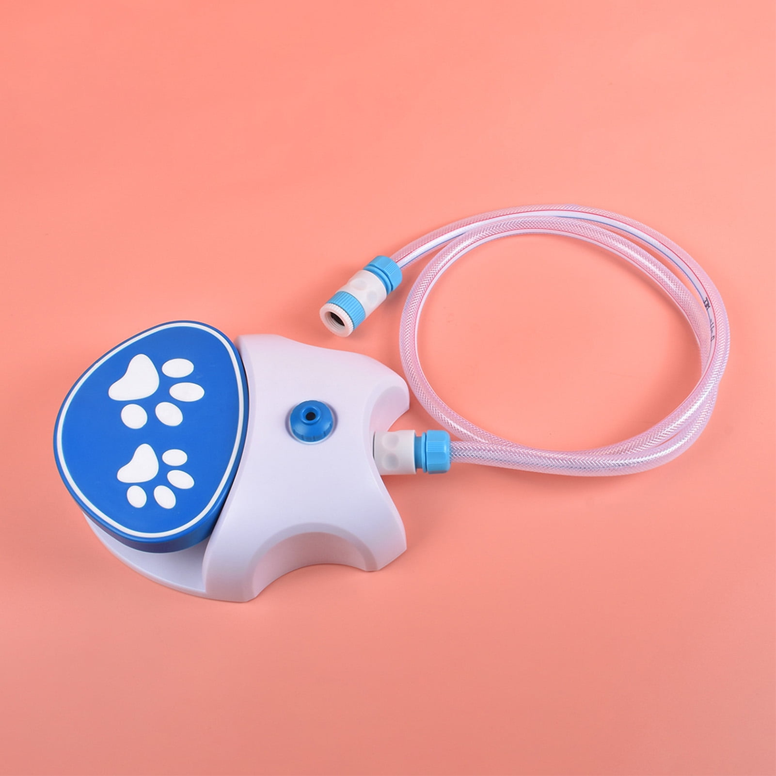 Foot Activated Dog Water Fountain, Outdoor Sprinkler Dispenser For Paws ...