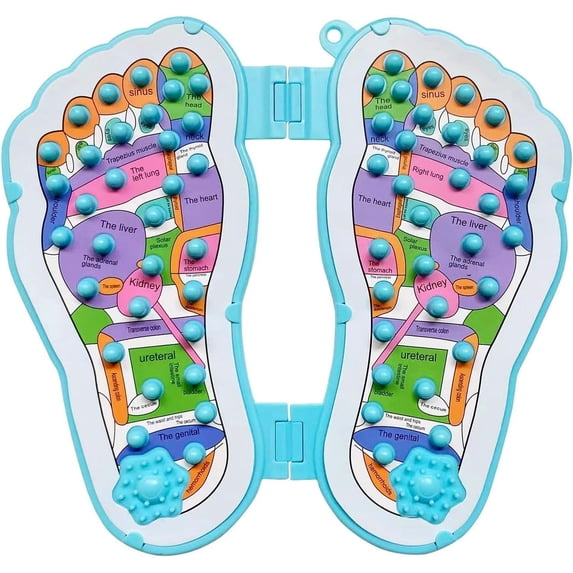 Foot Acupressure Massage Pad With Protruding Points For Stimulation ...