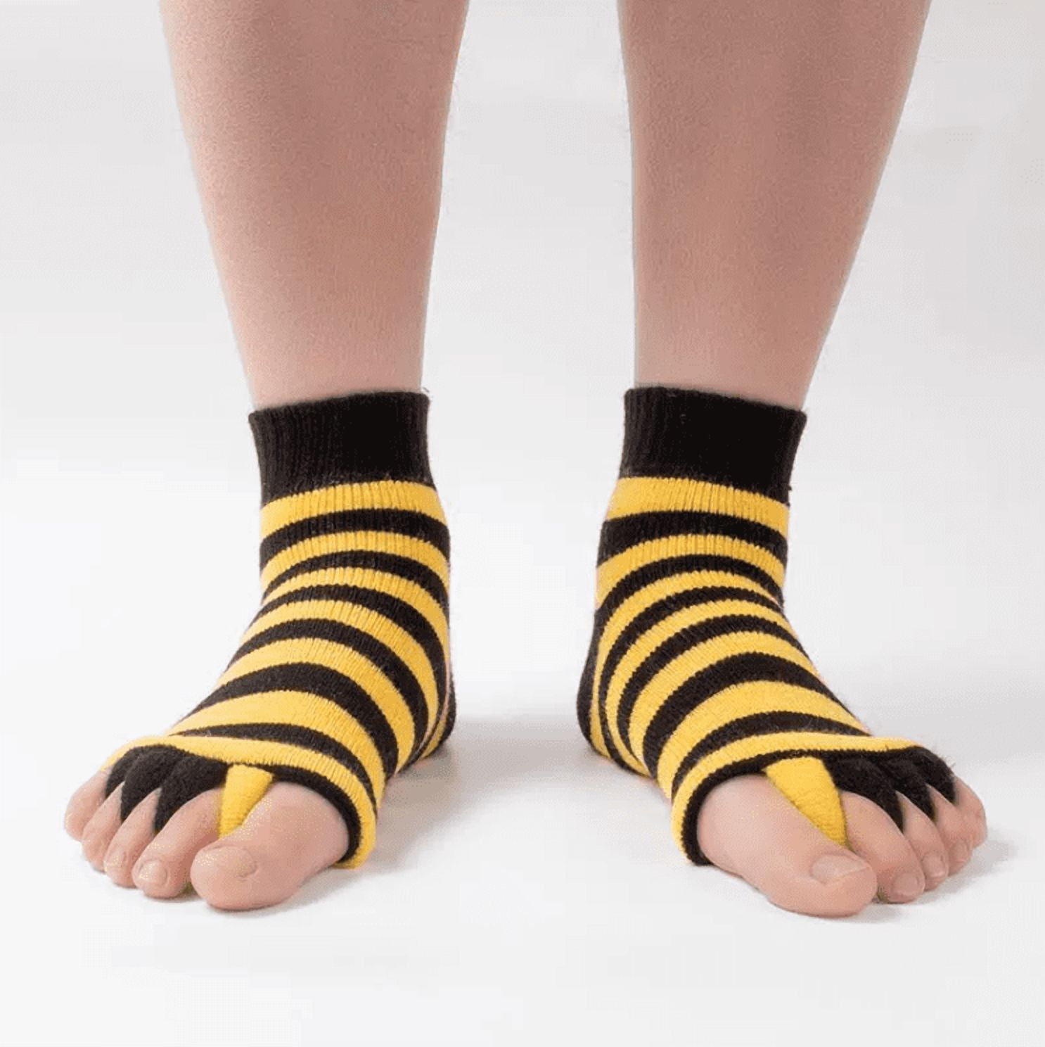 Unisex Foot Alignment Socks - Toe Separators for Comfort & Support ...