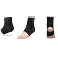 Foot Ankle Brace Compression Sleeve comforter ultra slim for U.S women ...