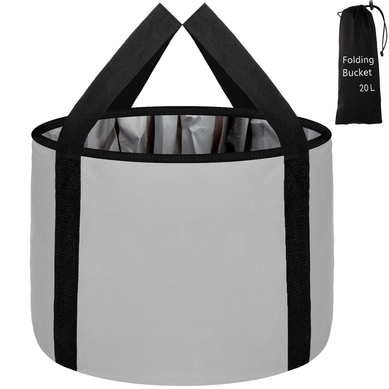 Foot Bath Basin 20L Collapsible Bucket, Portable Foot Soak Tub Feet ...